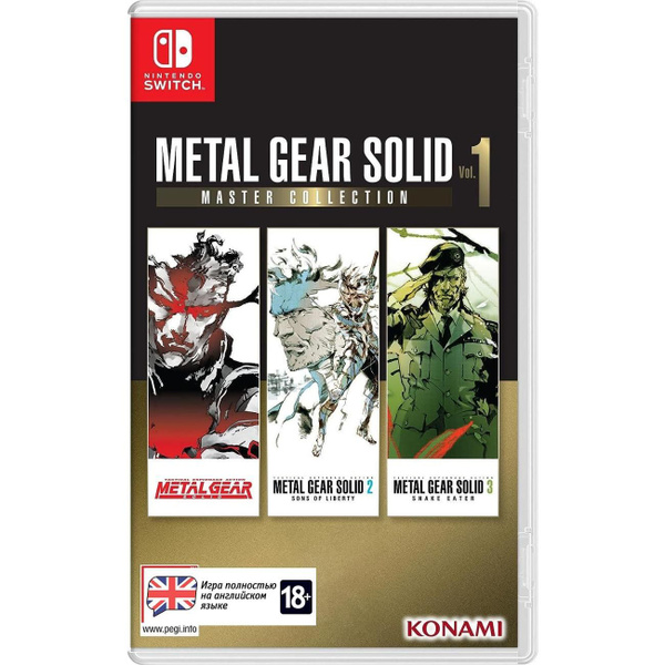 Игра METAL GEAR SOLID MASTER COLLECTION Vol. 1 Day One (Nintendo Switch ...