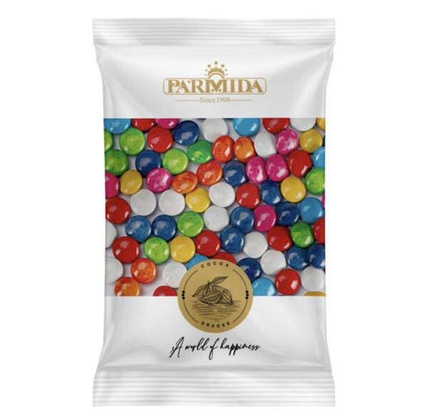 PARMIDA. Шоколадное драже в цветной глазури смартон - 1000 грамм ...