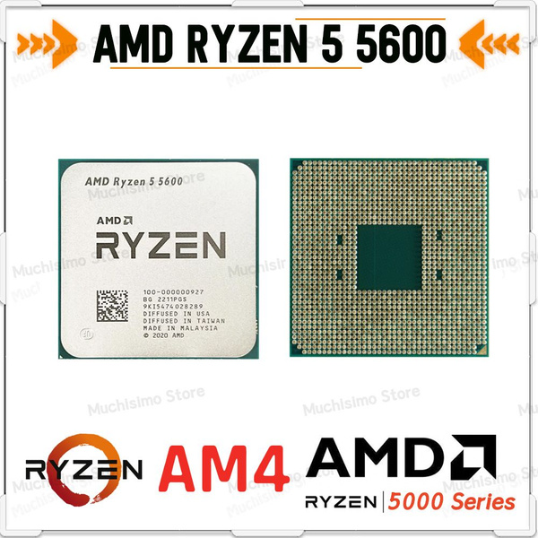 Процессор AMD AMD Ryzen 5 5600 OEM Ryzen 5, OEM (без кулера), 6 яд., 3. ...