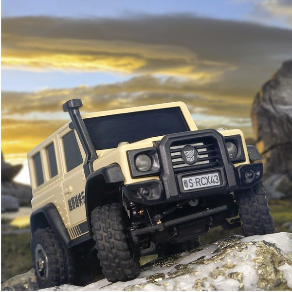 LDARC X43 Радиоуправляемый гусеничный 1/43 RTR Mini 4WD RC Грузовик 2,4 ...