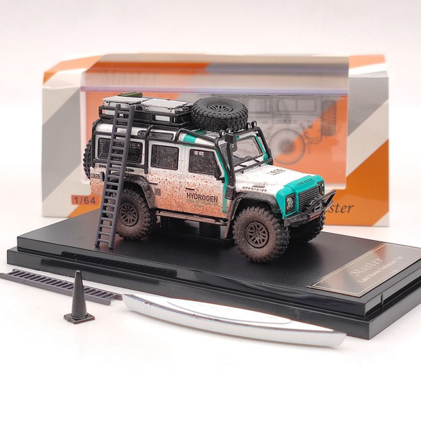Машинка модель Master 1:64 Land Rover Defender Big Wheel Modified Buggy ...