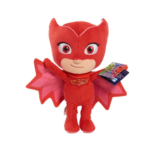 Плюшевые куклы героев "Pj Masks": Гекко, Кэтбой, Овлетт и Ромео. Мягкие ...