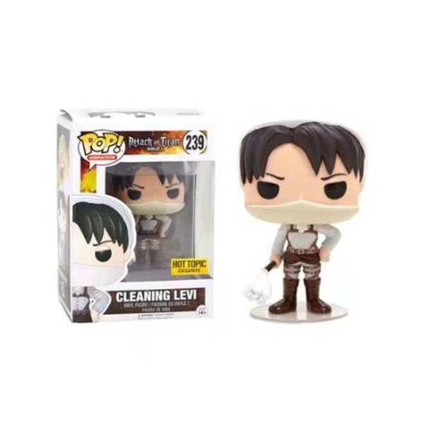 Цветная коробка в подарочной упаковке Attack on Titan с фигуркой Эрена ...