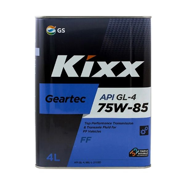 Трансмиссионное масло Gs Oil Kixx Geartec 75W-85 GL-4, 4 л - купить по ...