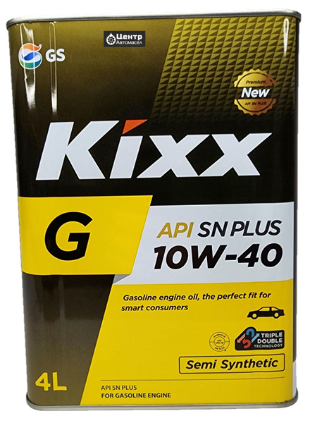 Масло моторное Kixx 10W-40 Полусинтетическое - купить в интернет ...