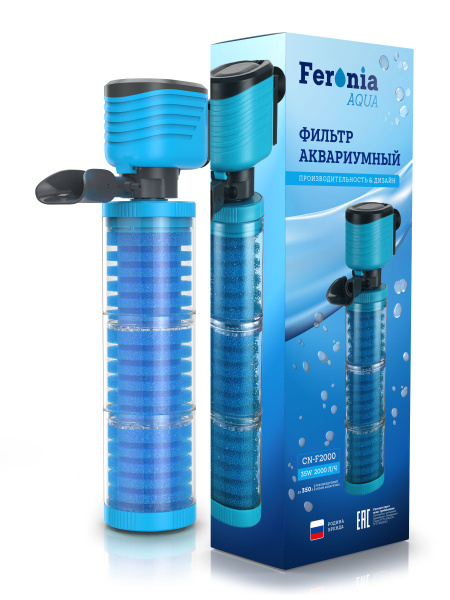 Фильтр для аквариума Feronia Aqua 35W для аквариума до 350 л. (2 000 л ...