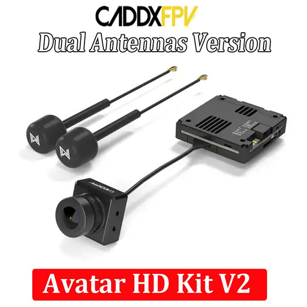 Caddx Walksnail аватар HD Kit V2 / Avatar HD Pro Kit (двухантенная ...