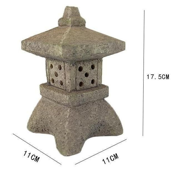 Статуэтка Ландшафтные фонари пагоды солнечной энергии дворе сада арт ...