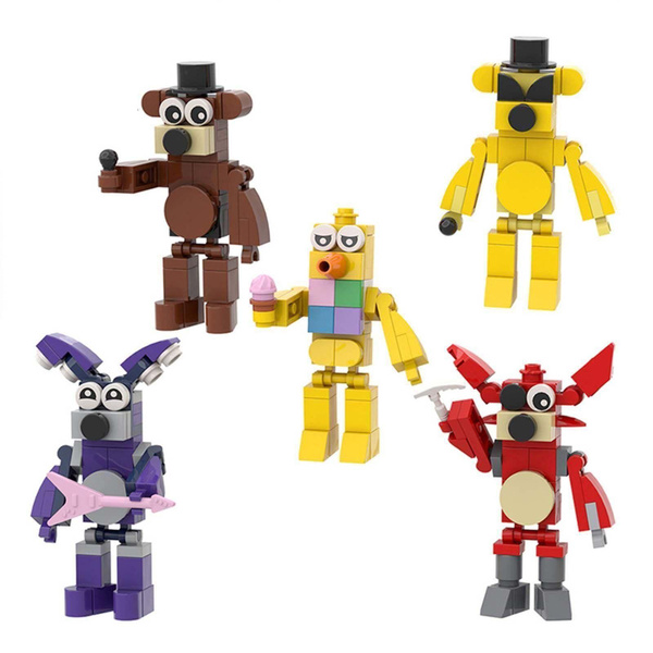 Five Nights at Freddy's Blocks Фигурки Игрушки Прочные многоразовые ...