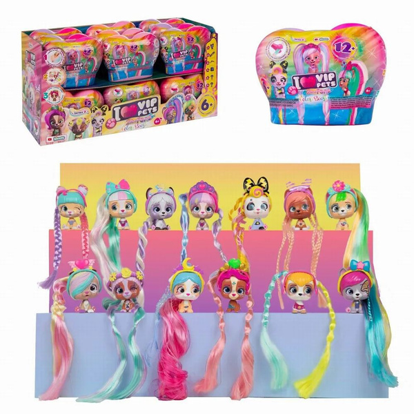 Фигурка IMC Toys VIP Pets color boost Модные щенки, коллекция Мини Фаны ...