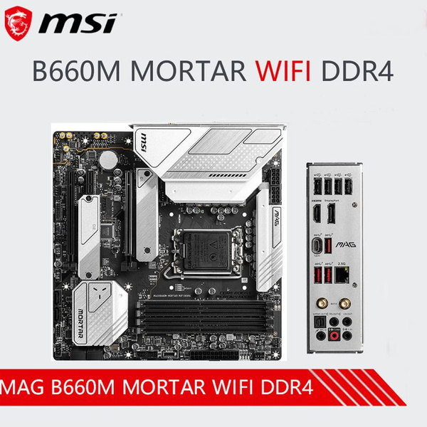Материнская плата MSI MAG B660M MORTAR WIFI DDR4 купить по низкой цене ...