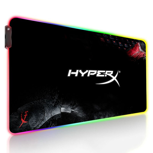 Коврик для мыши HyperX Светящийся коврик для мыши, XXL, белый, медь ...