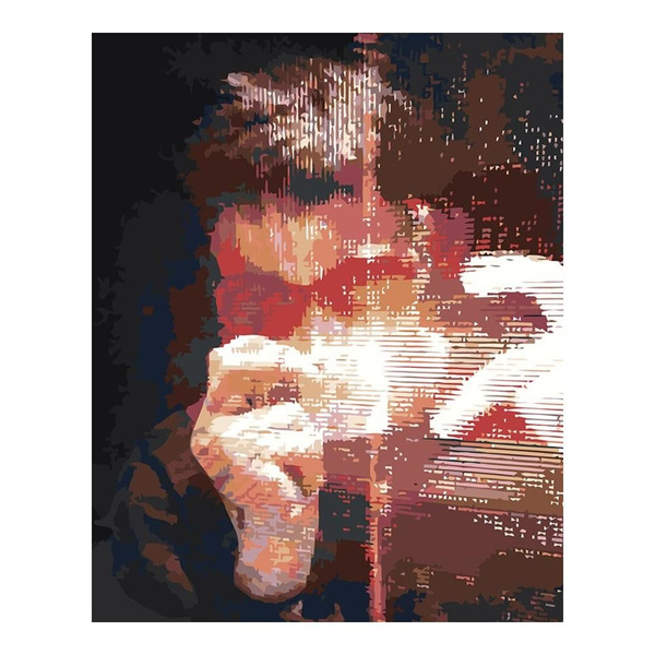 Картина по номерам Цветное на холсте с подрамником "CMH: Руслан Crazy Mega Hell фото" Раскраска ...