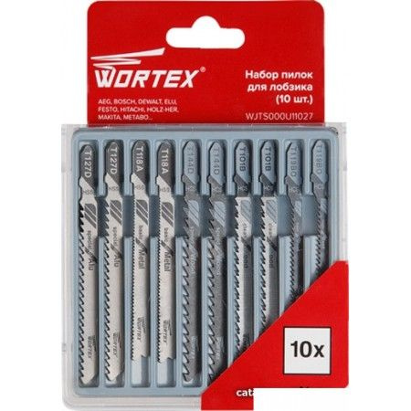 Набор оснастки Wortex WJTS000U11027 (10 предметов) - купить по выгодной цене в интернет-магазине ...