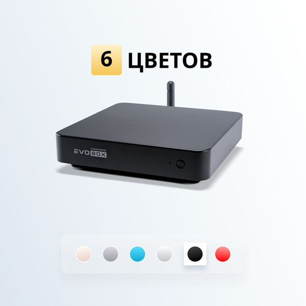 Караоке-система для дома EVOBOX Plus Black c микрофонами SE 201D в EvoCase. - купить с доставкой ...