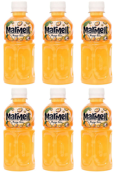 Marmell Напиток негазированный со вкусом манго и кокосовым желе, 320 мл ...