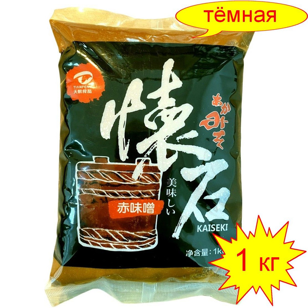 Мисо паста соевая темная TIANPENG KAISEKI 1 кг (Китай) - купить с ...