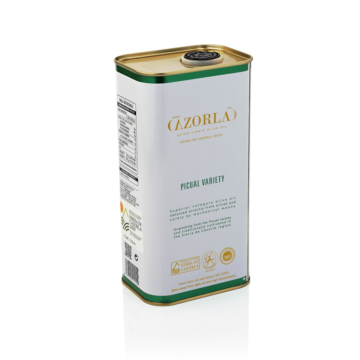 Cazorla Масло оливковое Picual, 1 л — купить в интернет-магазине OZON с ...