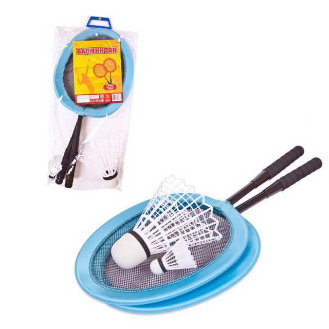 Бадминтон Junfa 2 ракетки, 2 волана — купить в интернет-магазине OZON с быстрой доставкой