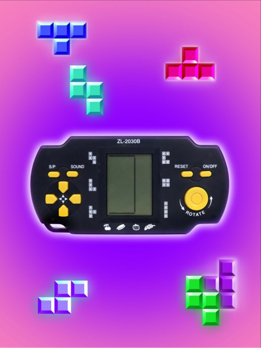 Портативная игровая консоль (Тетрис) ZL-2030B - купить с доставкой по ...