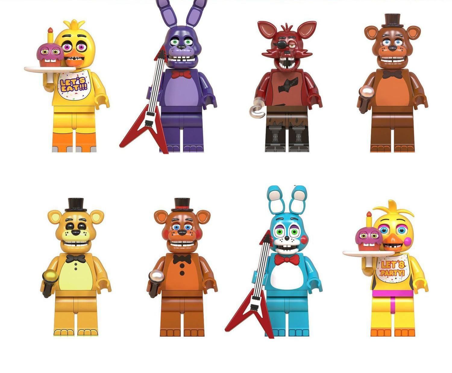 Fnaf 2 Лего Фигурки – купить в интернет-магазине OZON по низкой цене
