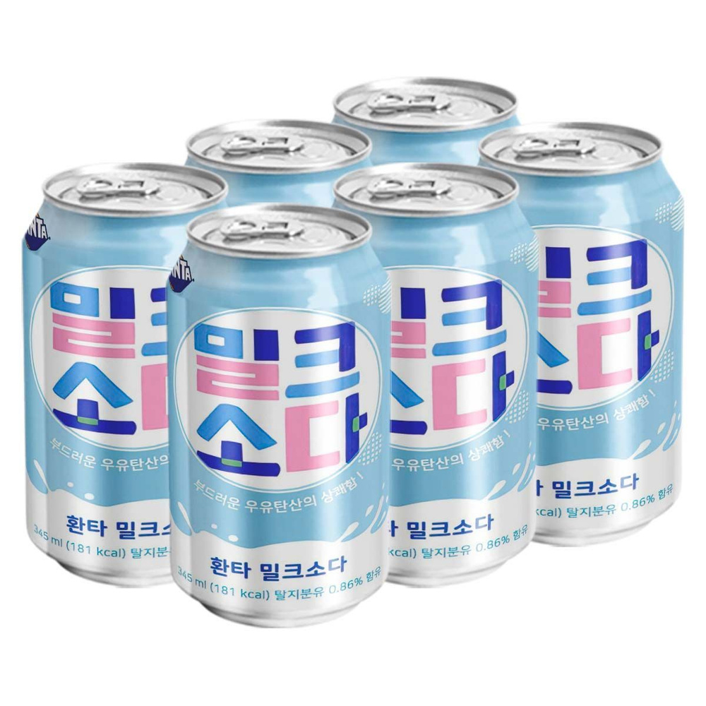 Газированный напиток Fanta Milk Soda (Корея), 345 мл (6 шт) - купить с ...