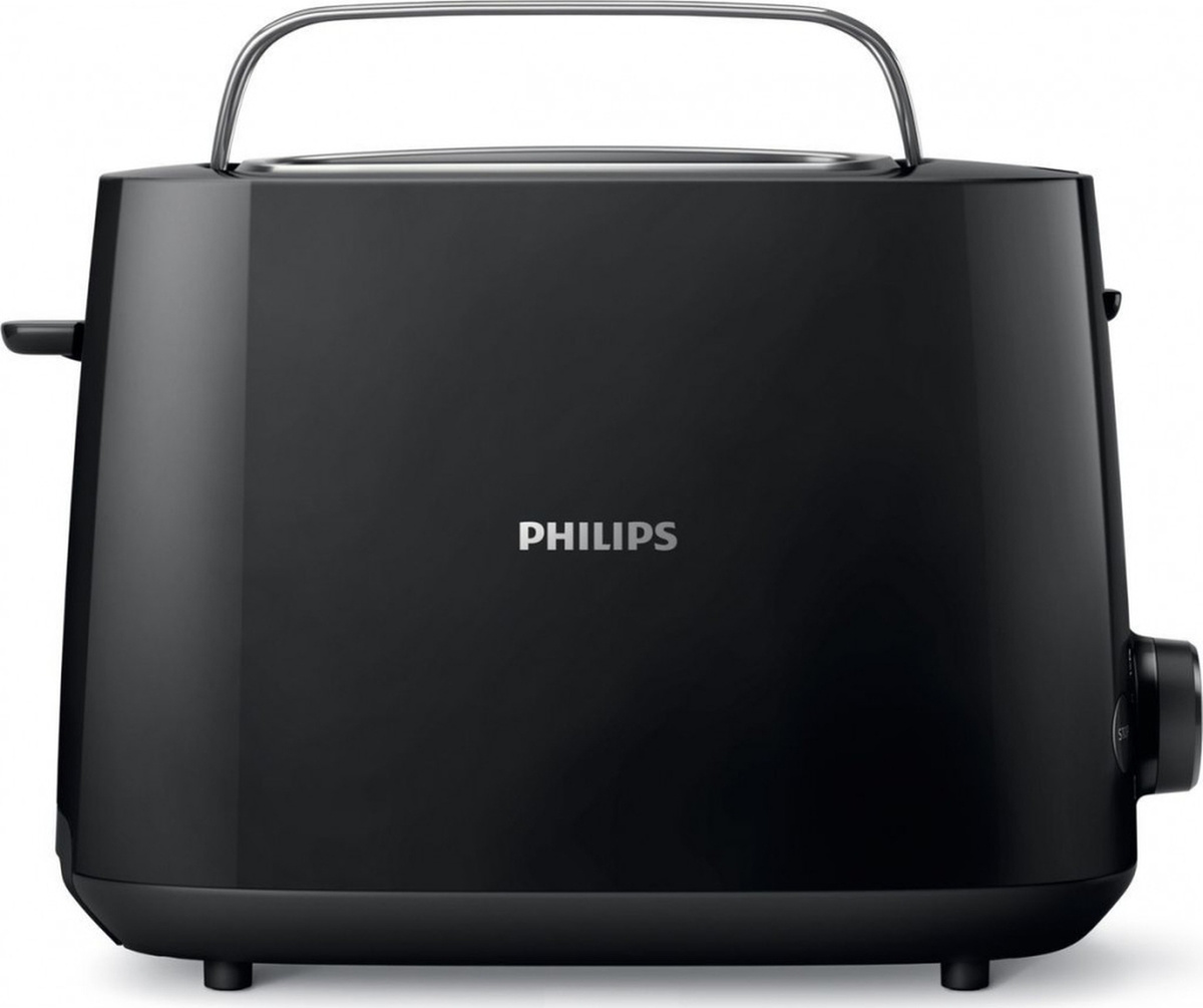 Тостер Philips Daily Collection HD2581/90, черный купить по выгодной ...