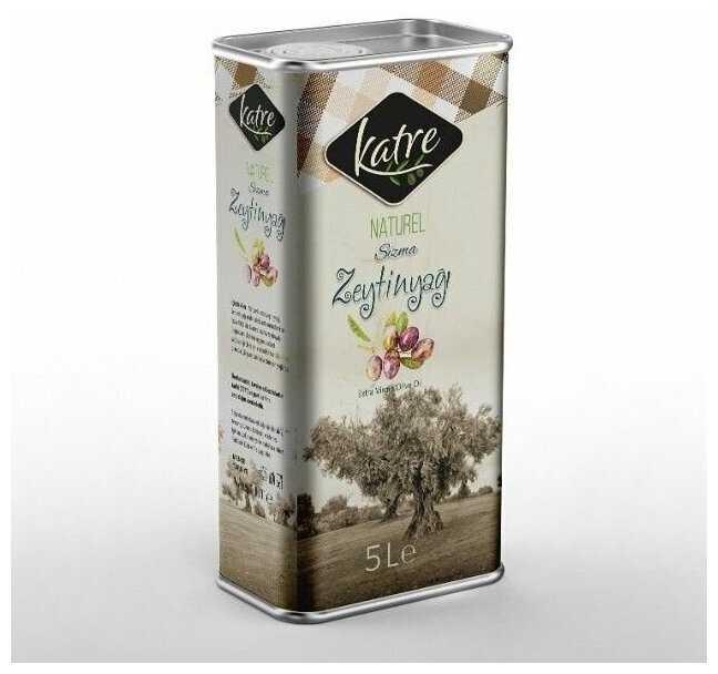 Оливковое масло "KATRE" Extra Virgin HALAL 5 л, Турция — купить в ...