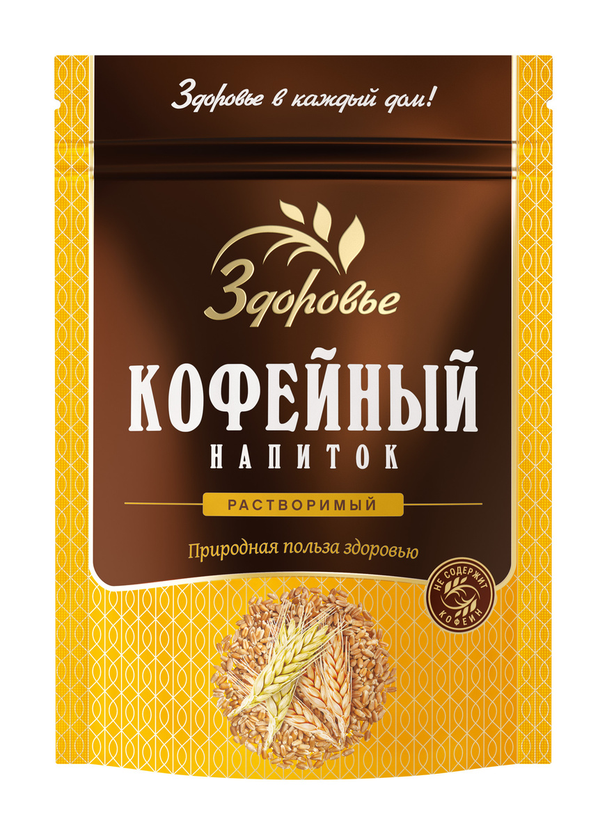 Кофейный напиток растворимый Здоровье 100% натуральный Ячменный кофе ...