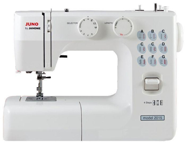 Швейная машина Janome Швейная машина Janome Juno 2015 белый - купить по ...
