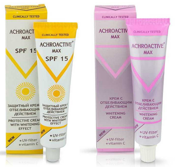 ACHROACTIVE MAX Набор кремов для лица, интимных зон и подмышек 2 в 1с ...