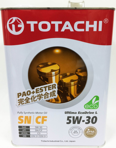 Масло моторное TOTACHI 5W-30 Синтетическое - купить в интернет-магазине ...