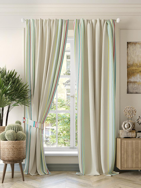 Комплект штор HELGA 950 , 260х150см, 950542, Блэкаут купить по низкой ...