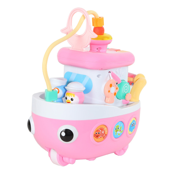 Музыкальная развивающая игрушка Smart Baby "Кораблик", 29 звуков ...