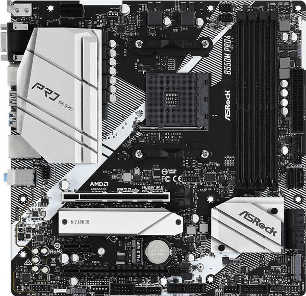 Материнская плата ASRock B550M PRO4 купить по низкой цене с доставкой и ...