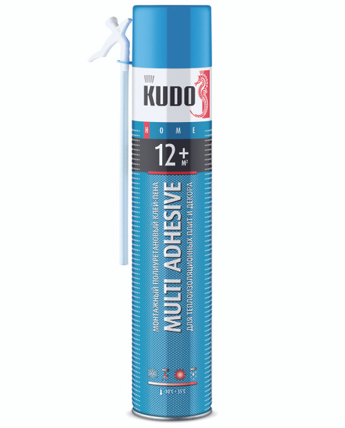 Клей-пена монтажная Hоме 12 1000 мл/870 г всесезонная для теплоизоляции и декора Kudo купить на ...