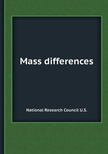 Mass differences купить на OZON по низкой цене (160341839)