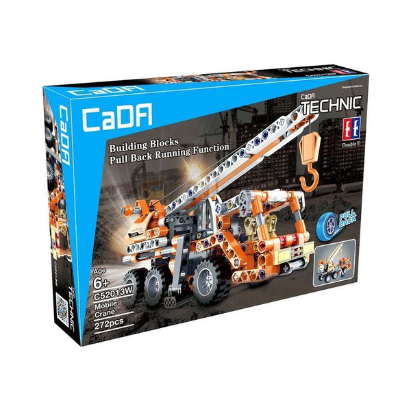 Конструктор CaDA Technic Автокран инерционный 272 детали, C52013W ...