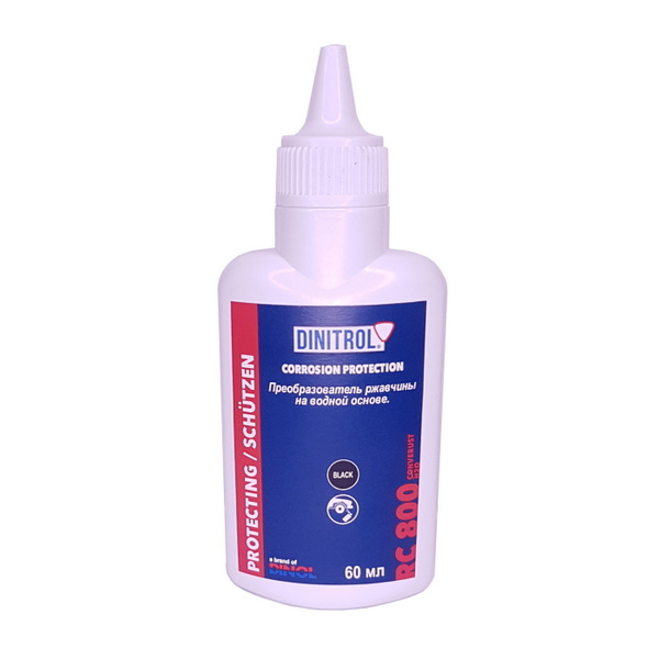 Dinitrol RC800 - Преобразователь ржавчины, флакон 60 мл. купить на OZON ...