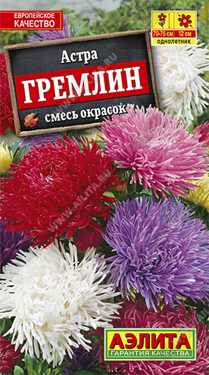 Астры однолетние Агрофирма Аэлита аста -0707 - купить по выгодным ценам ...