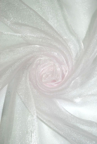 Ткань для шитья Органза цвет светло-сиреневый отрез 1 м * 1,30 м ...