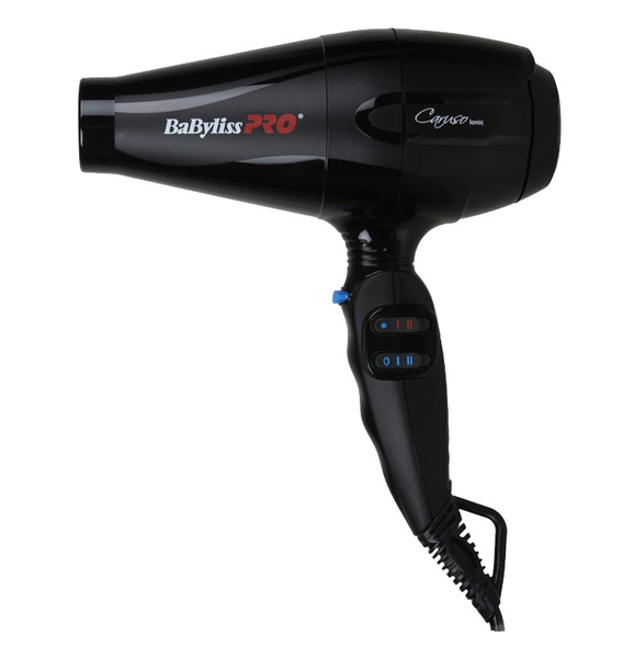 Фен для волос BaByliss PRO Caruso Ionic BAB6510IRE, черный - купить по ...