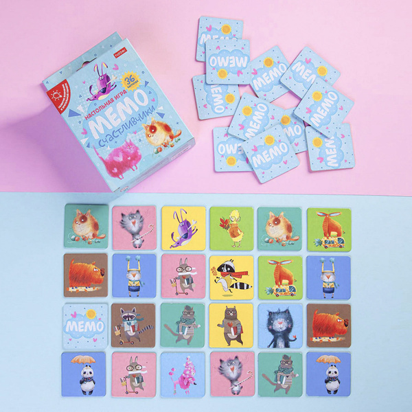 Обучающая игра Hatber МЕМО, 36 карточек купить на OZON по низкой цене (288494318)