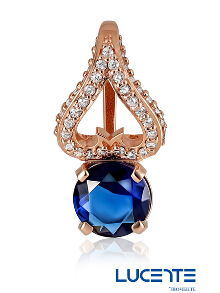 Lucente Подвеска Серебро позолоченное 925 пробы купить на OZON по низкой цене (223337277)