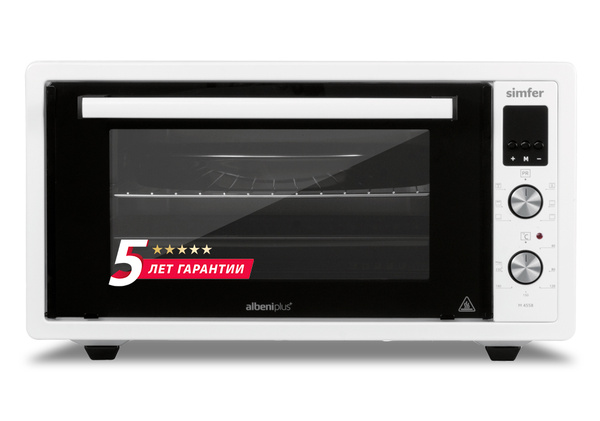 Мини-печь Simfer M4558, белый, 45 л купить по низкой цене с доставкой в интернет-магазине OZON ...
