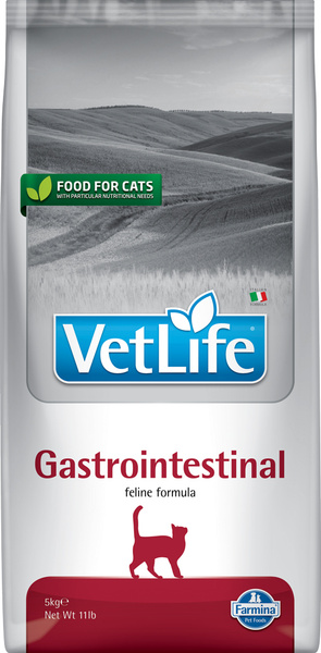 Сухой корм Фармина Vet Life Gastrointestinal 5 кг для кошек при ...