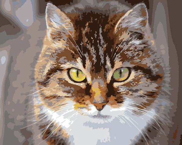 ФРЕЯ PNB-1 №01 Набор для раскрашивания по номерам (на холсте) 40 х 50 см "Охотник" купить на ...