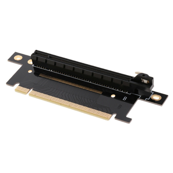 PCI Express 16X Riser Adapter Card PCI-E Рулевой адаптер 90 градусов ...