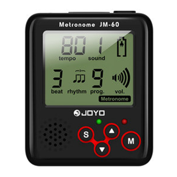 JOYO JM-60 Светодиодный индикатор Цифровой метроном для фортепианных ...