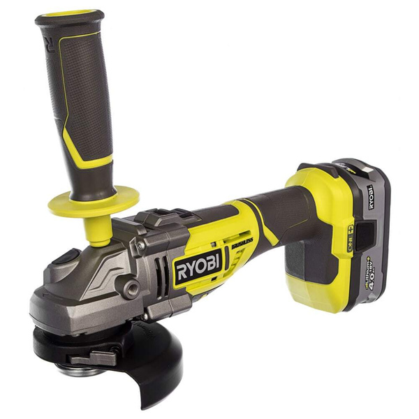 Бесщеточная углошлифмашина Ryobi ONE+ R18AG7-140S 5133004231 купить на OZON по низкой цене ...